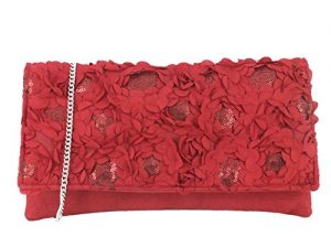 LONI Glitzy Sequin Satin Clutch Shoulder Bag Manchester | Loni Bags