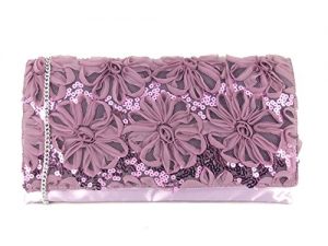 LONI Glitzy Sequin Satin Clutch Shoulder Bag Manchester | Loni Bags